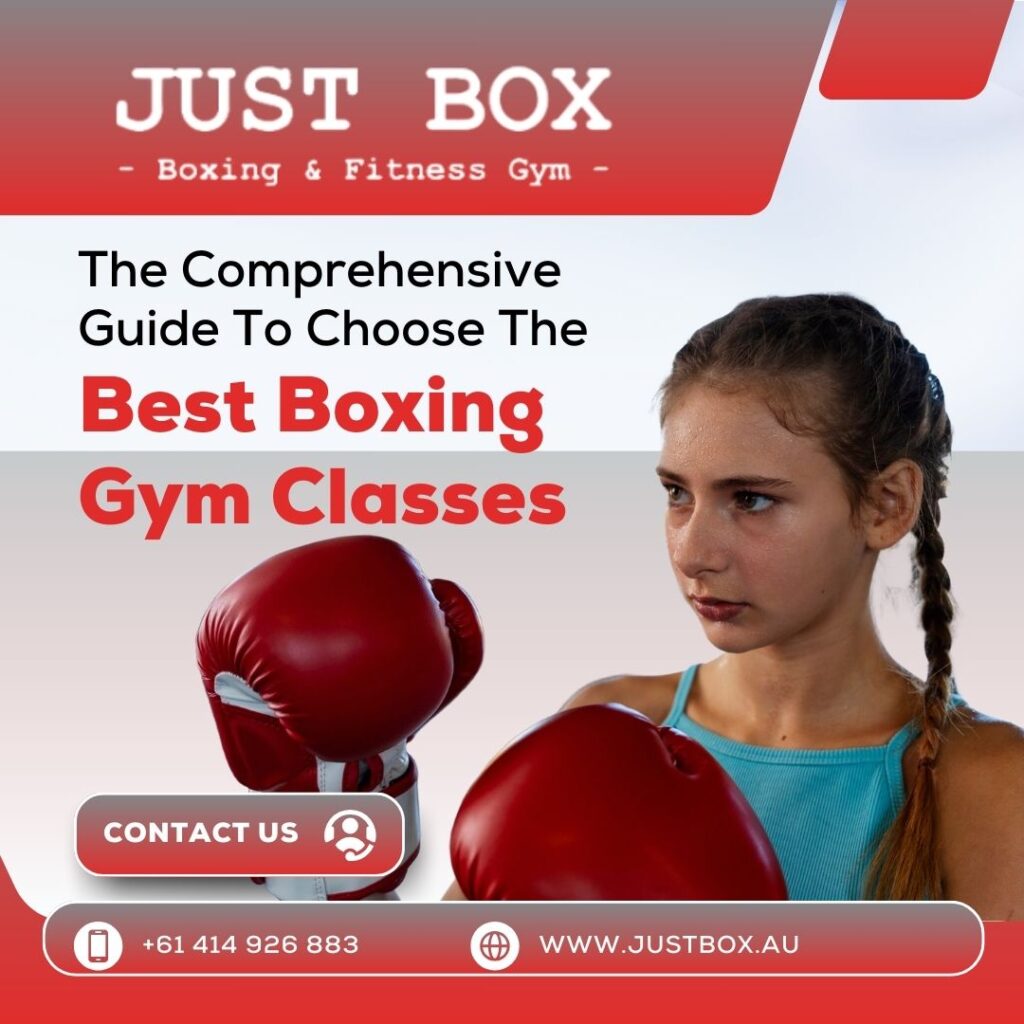 Home - JUST BOX | Boxing Gym Adelaide